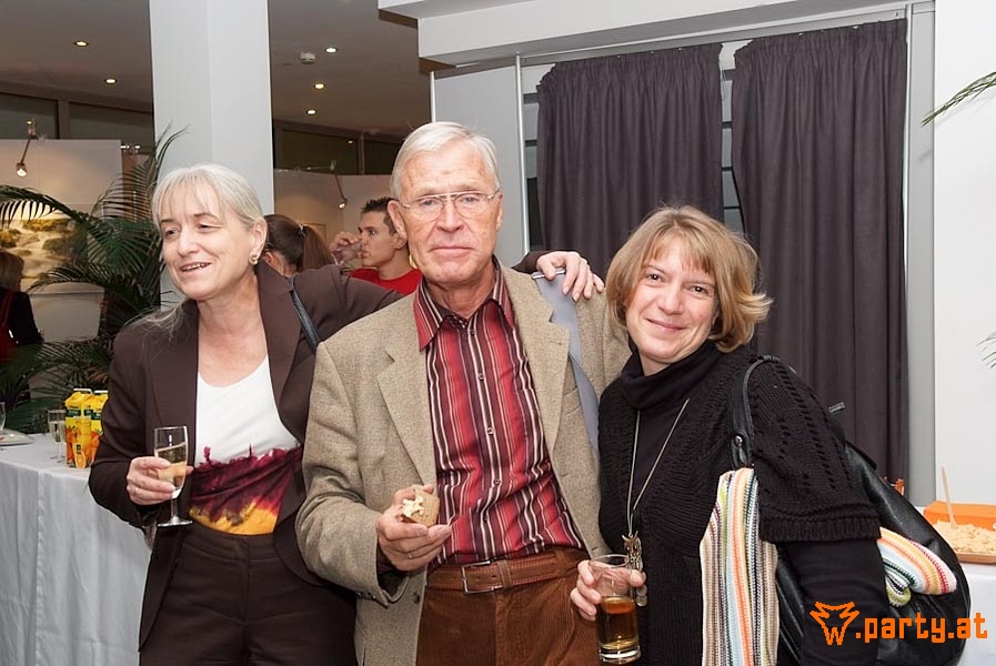 Party.at - Photos: Vernissage "Unter dem Bogen" Karin Rollett-Vlcek und Gerhard Vlcek, Wifi Wien