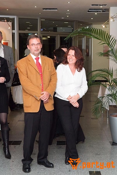 Party.at - Photos: Vernissage "Unter dem Bogen" Karin Rollett-Vlcek und Gerhard Vlcek, Wifi Wien